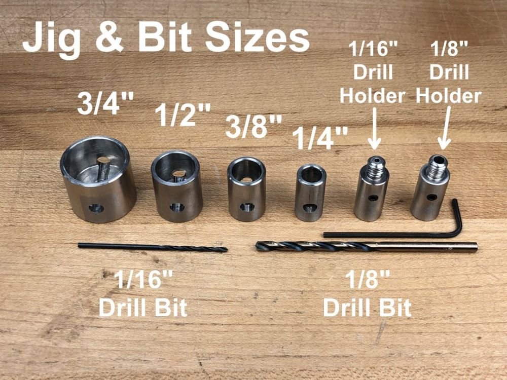 Rob Cosman Wood Hinge Drill Kit - Classic Hand Tools Limited