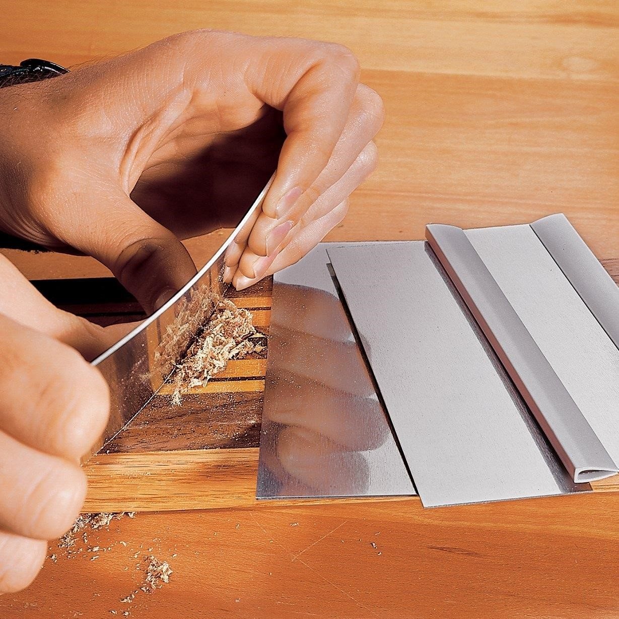 Set of 4 Veritas Super Hard Scrapers - Classic Hand Tools Limited