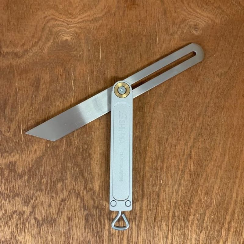 Shinwa Sliding Bevel 200mm - Classic Hand Tools Limited