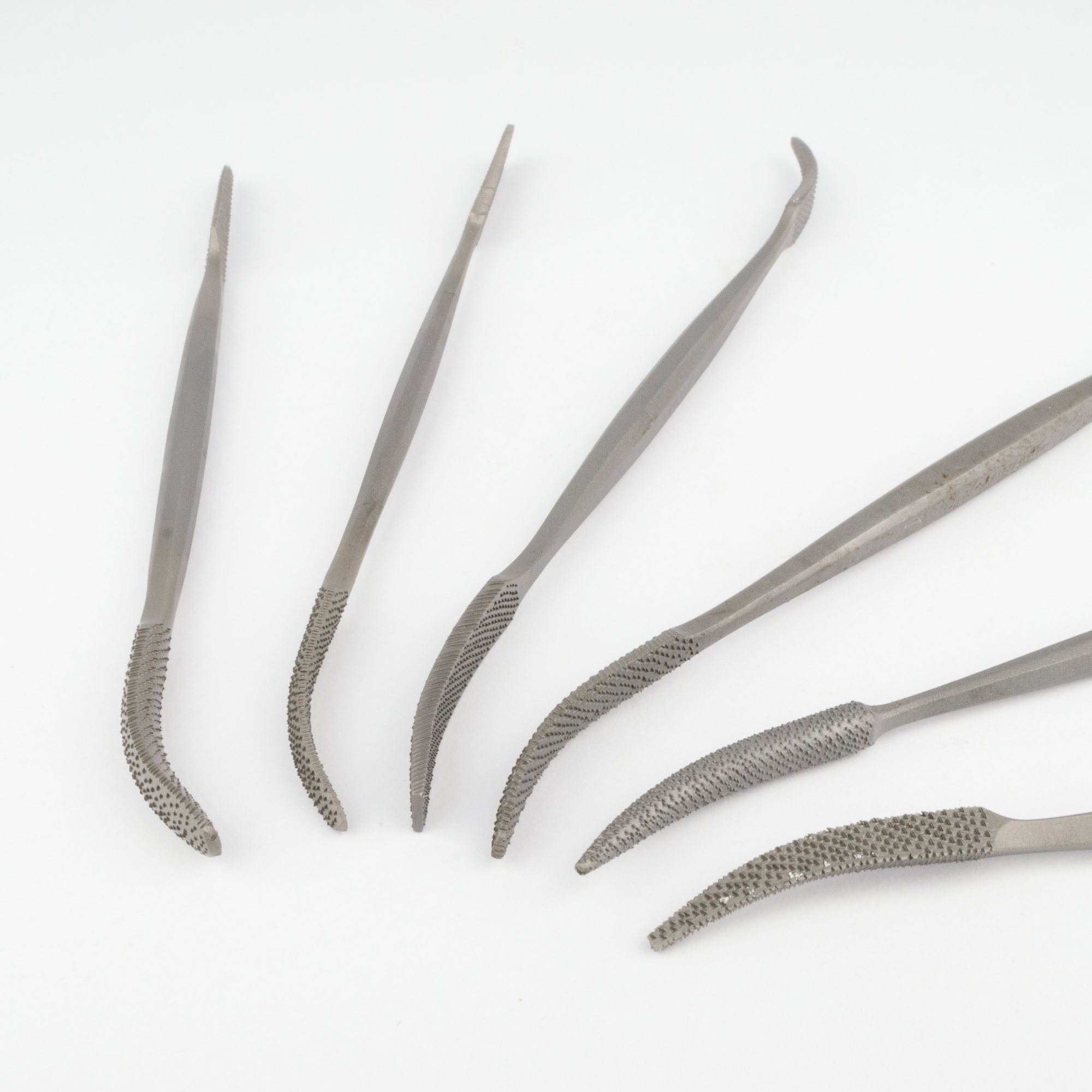 Auriou Riffler Rasp Set of 6 - 200mm - Classic Hand Tools Limited