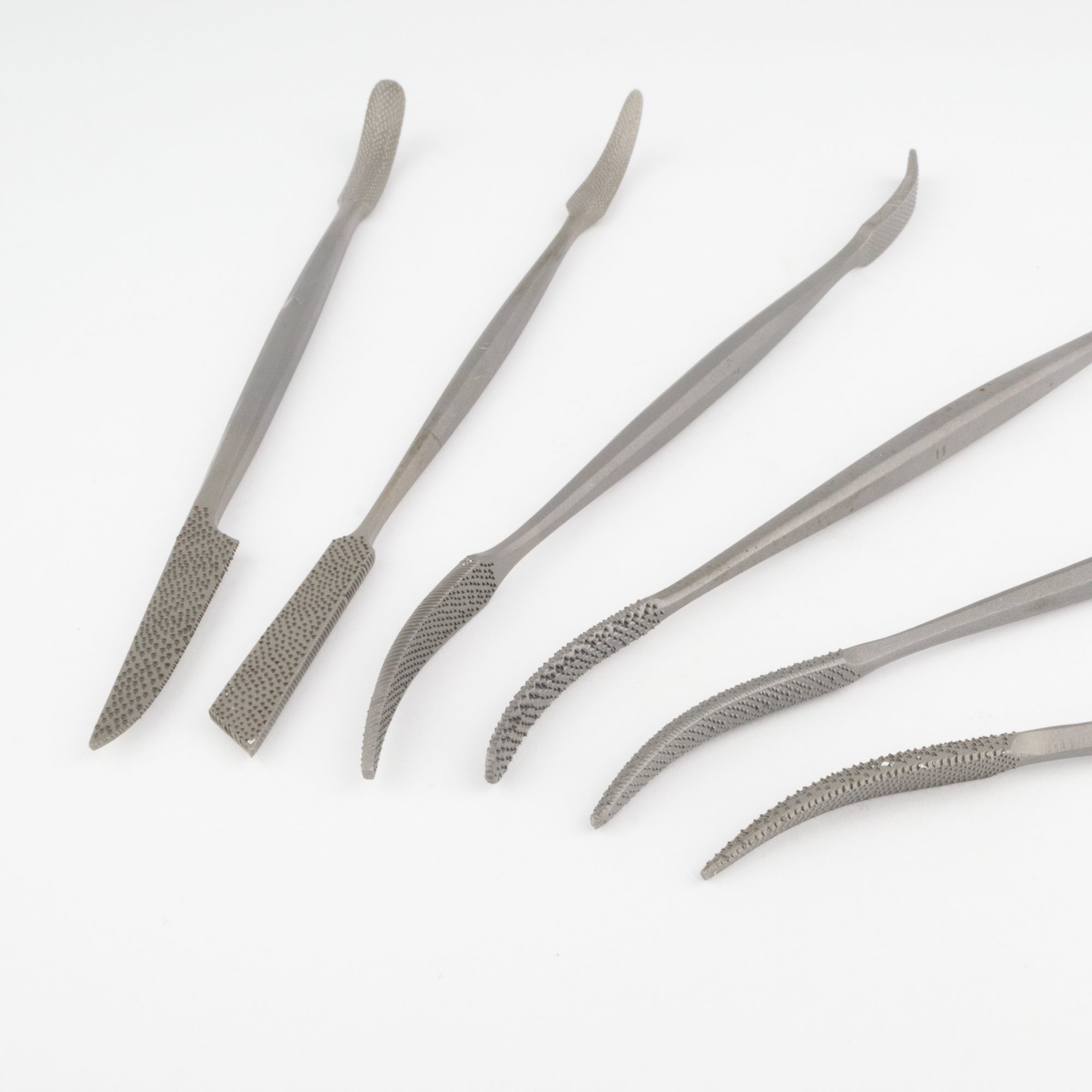 Auriou Riffler Rasp Set of 6 - 200mm - Classic Hand Tools Limited