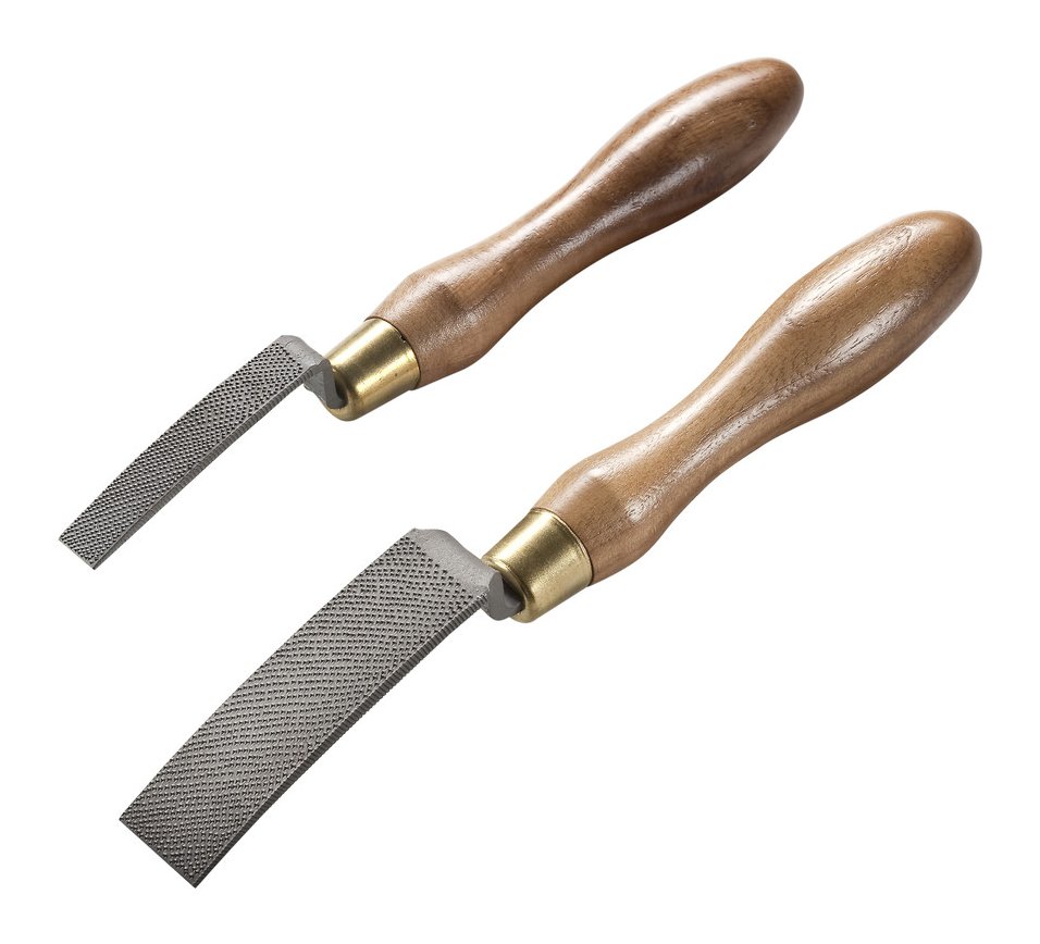 Auriou Cranked Neck Curved Ironing Rasps - Classic Hand Tools Limited