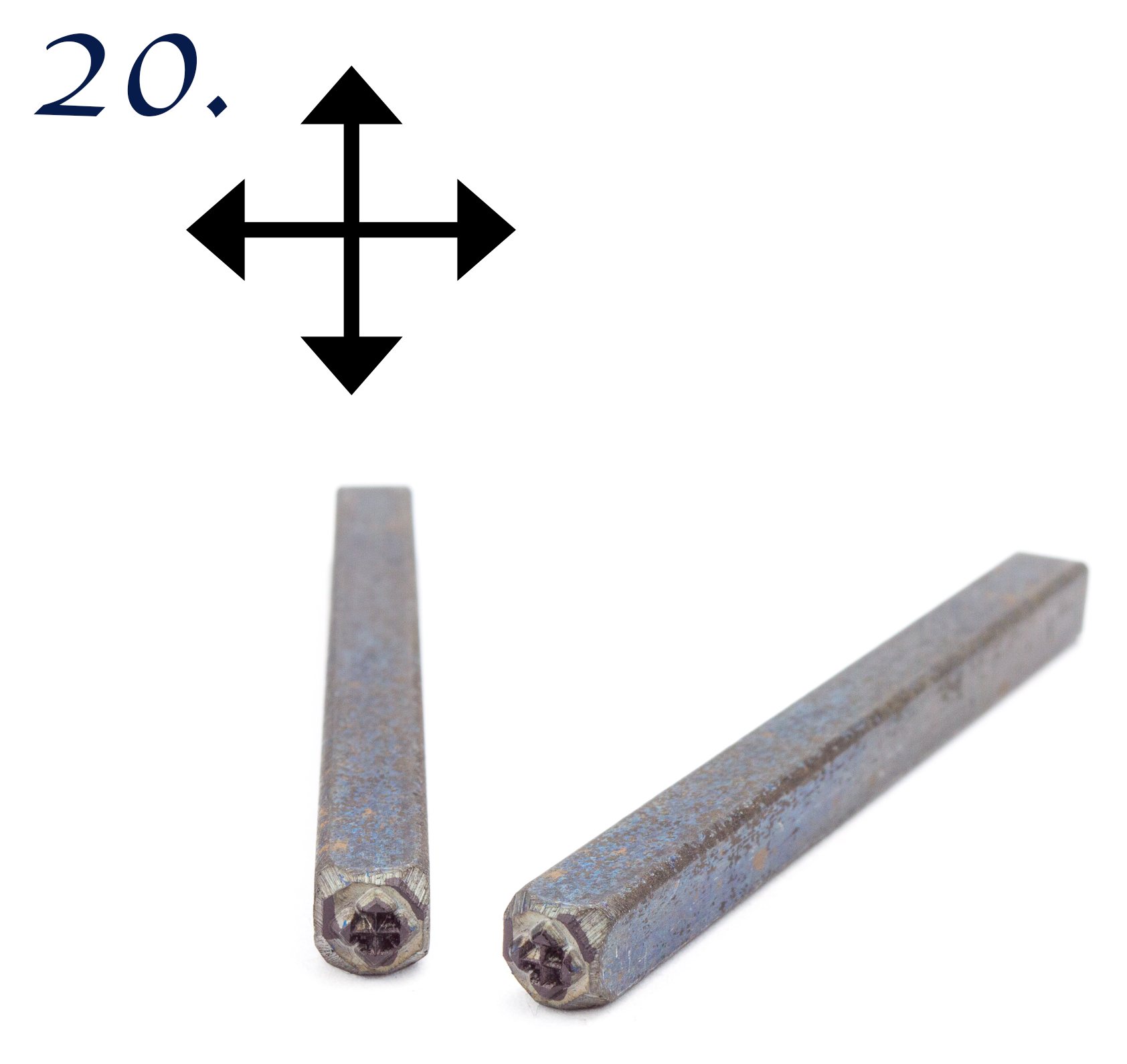 Henry Taylor Tools Henry Taylor Woodcarving Punch - Arrow Cross ...