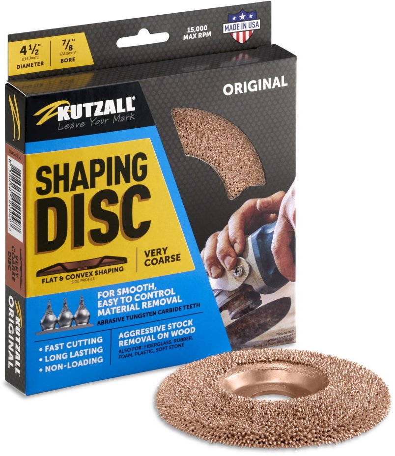 Kutzall 4 1/2'' Shaping Disc - Original - Classic Hand Tools Limited