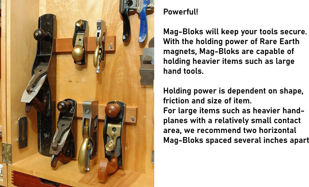 Benchcrafted Mag-Blok Maple - Classic Hand Tools Limited