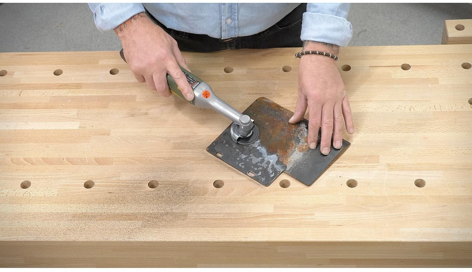 Proxxon Cordless Long Neck Angle Grinder Set - Classic Hand Tools Limited