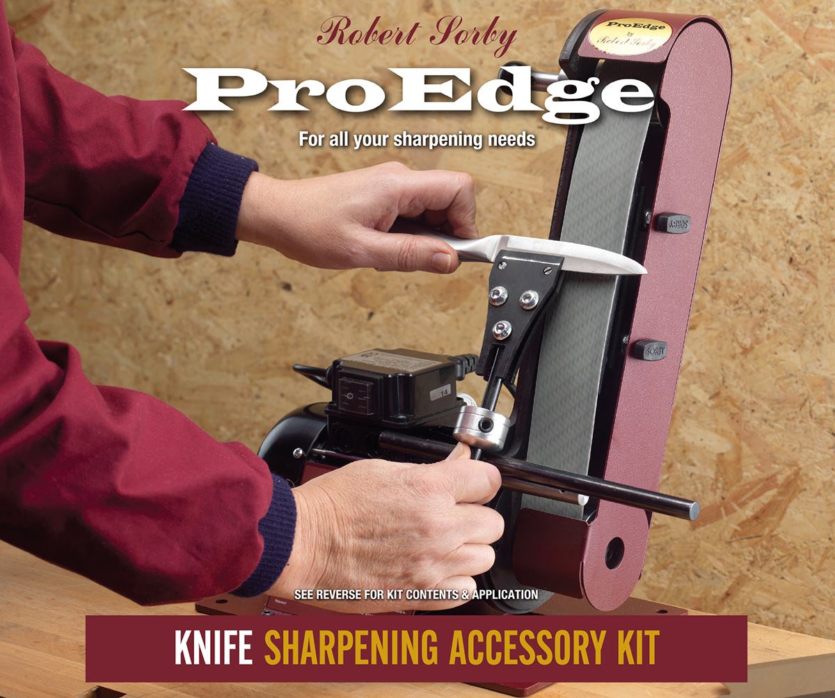 The Robert Sorby ProEdge Ultimate Sharpening System + Knife Sharpening ...