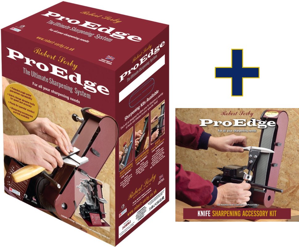 The Robert Sorby ProEdge Ultimate Sharpening System + Knife Sharpening ...