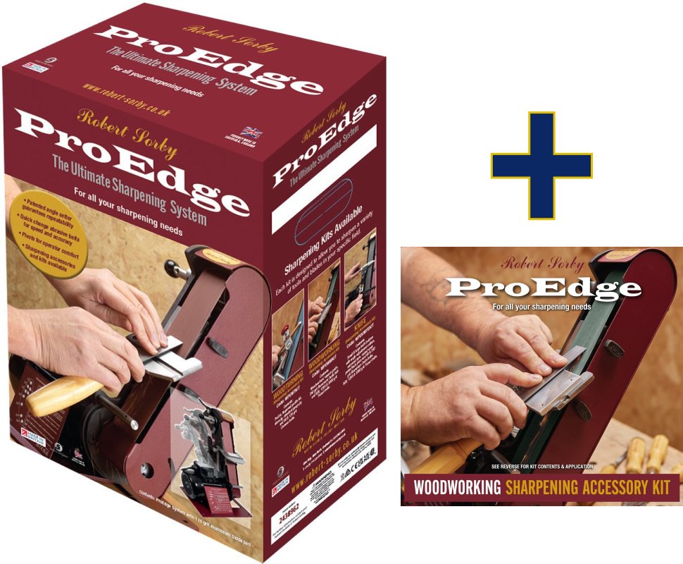 The Robert Sorby ProEdge Ultimate Sharpening System + Woodworking ...