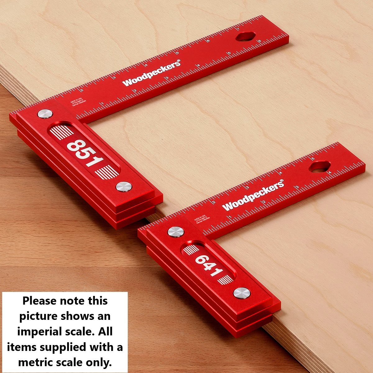 Woodpeckers Precision Woodworking Squares - Classic Hand Tools Limited