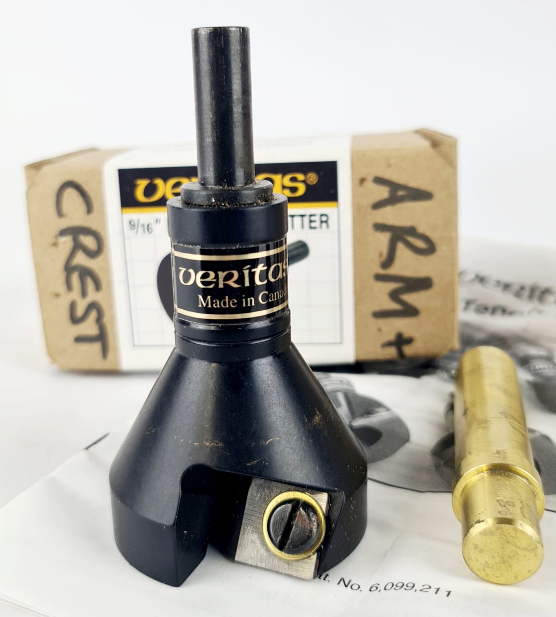 Veritas 5/16" & 9/16" mini tenon cutters - Classic Hand Tools Limited