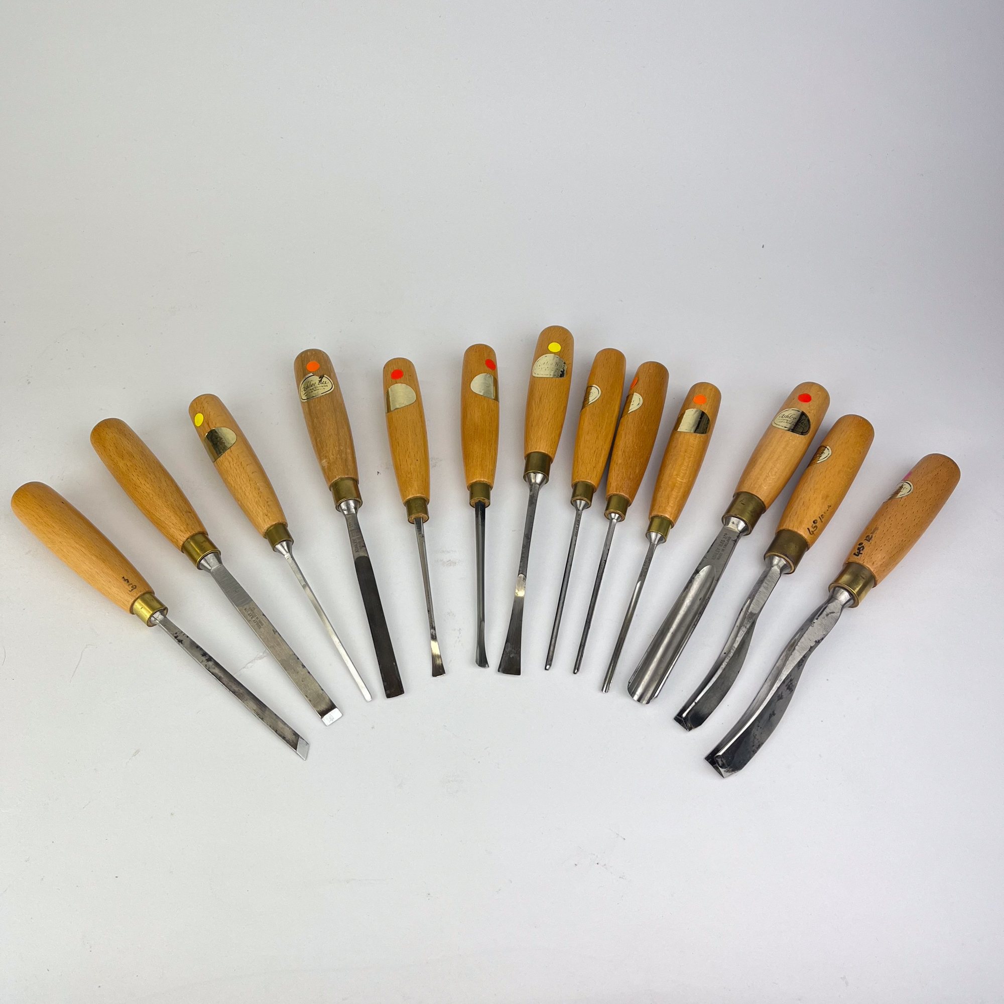 Friday Finds 13 Ashley Iles Carving Tools [Preowned, SOLD] - Classic ...