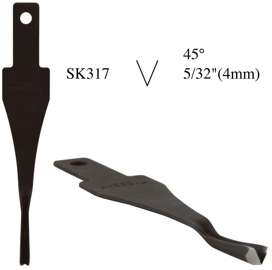 Flexcut 45-degree V-Tools (45°) - Classic Hand Tools Limited