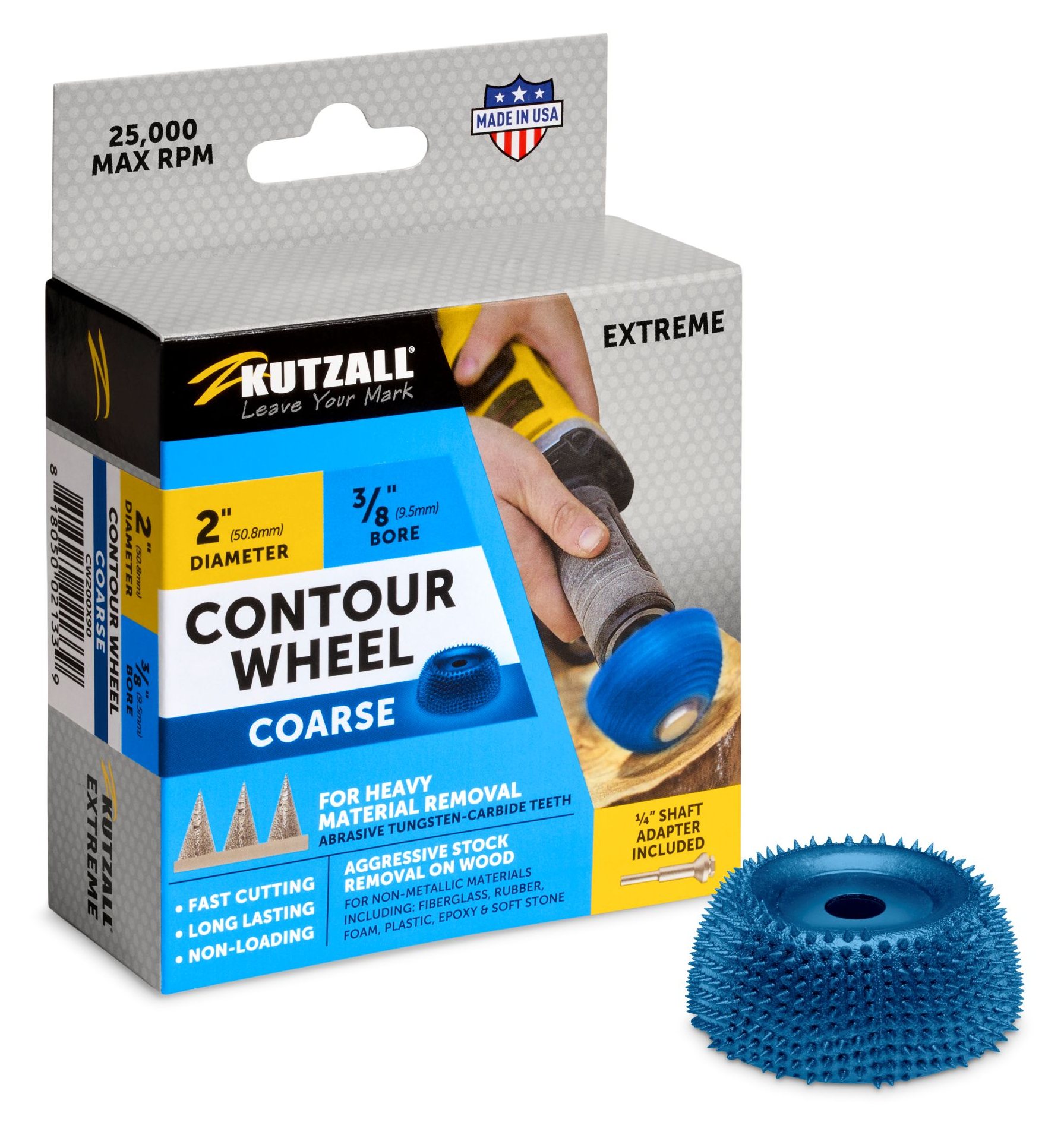 Kutzall 2'' Contour Wheel - Classic Hand Tools Limited