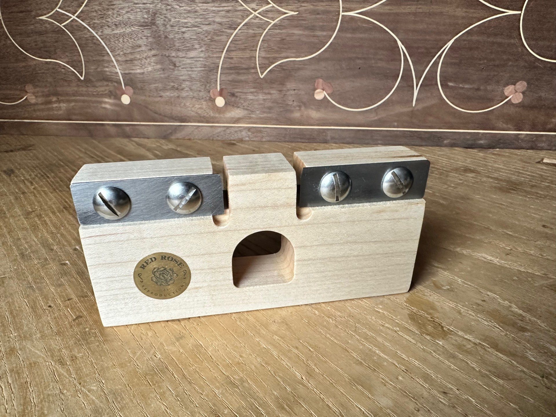 Red Rose Reproductions Inlay Thicknessing Gauge - Classic Hand Tools ...