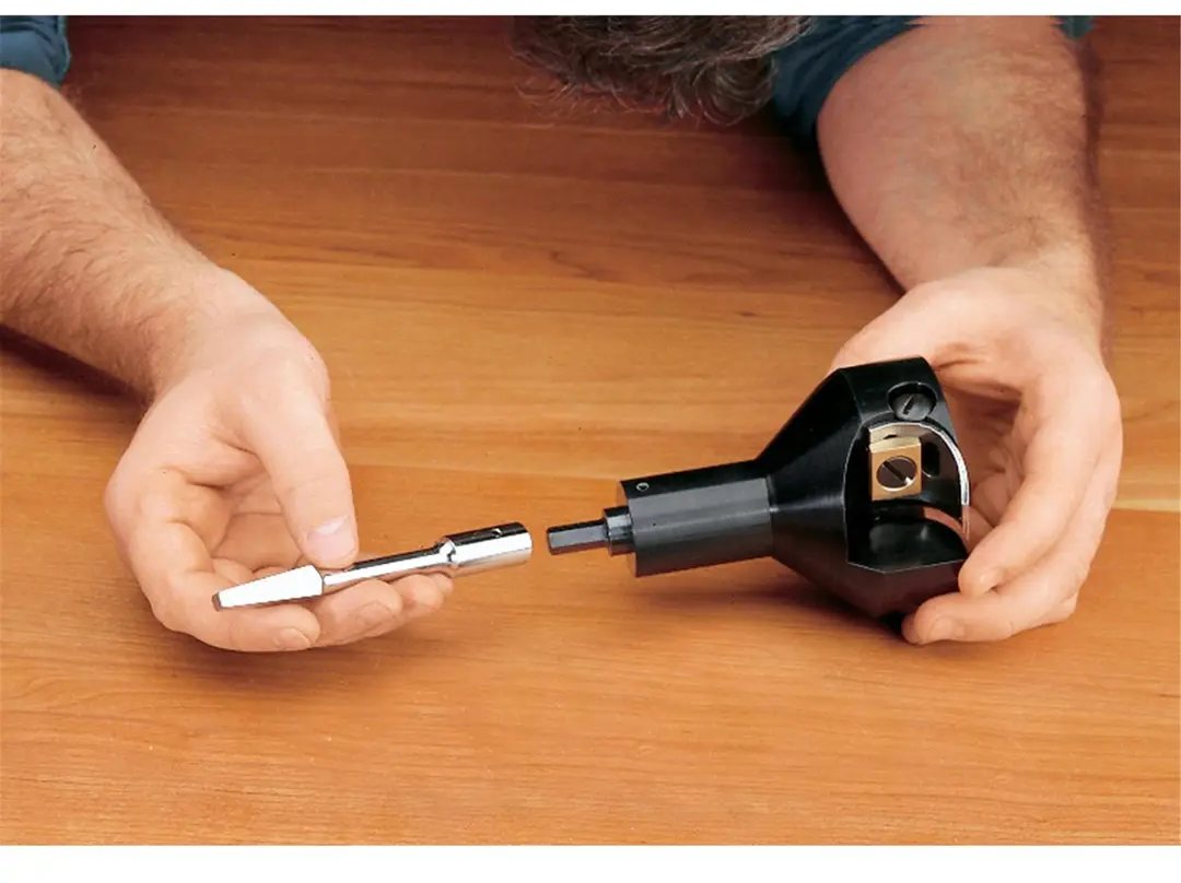 Lee Valley Brace Adapter for Power Tenon Cutters - Classic Hand Tools ...