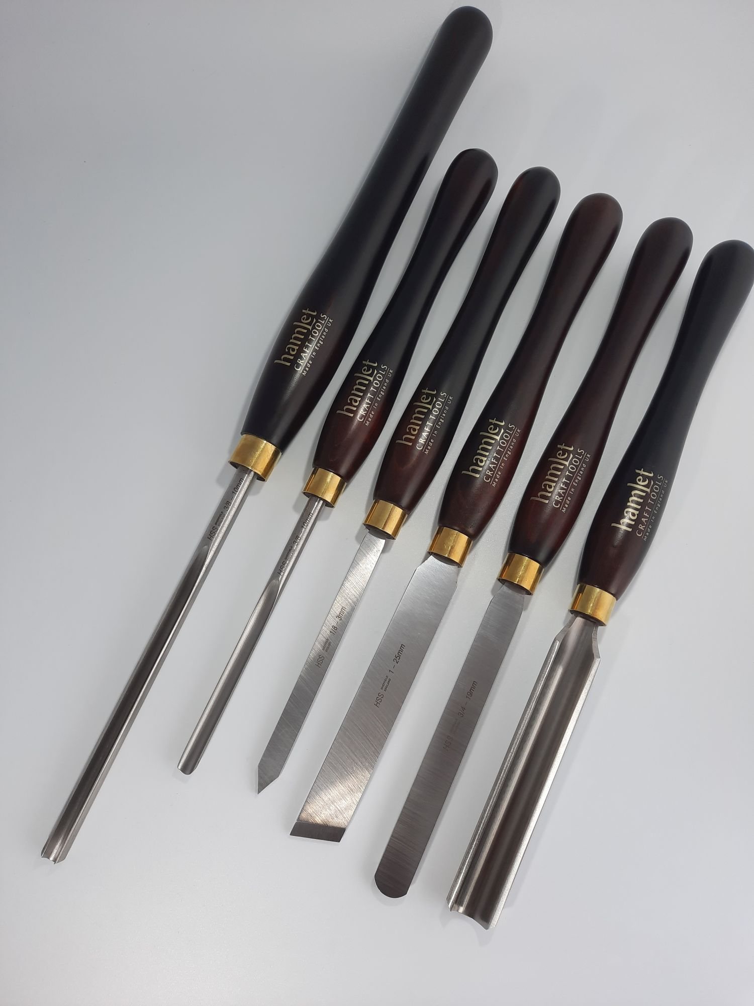 Hamlet Woodturning Boxed Set - 6 piece - Classic Hand Tools Limited