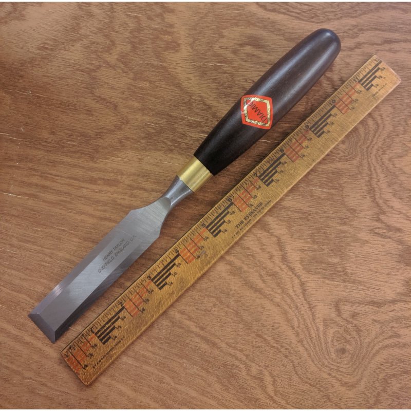 Henry Taylor Bevel Edge Chisel - 1/4" - F55 - Classic Hand Tools Limited