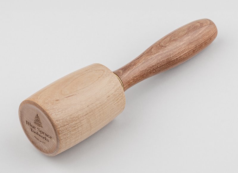 Blue Spruce Round Mallet - Classic Hand Tools Limited
