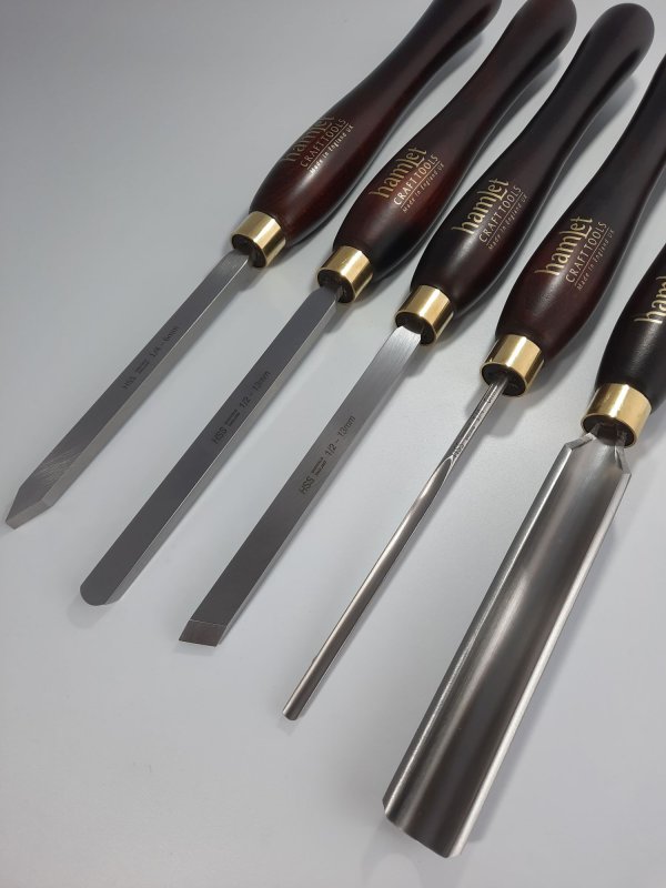 Hamlet Woodturning Boxed Set - 5 piece - Classic Hand Tools Limited