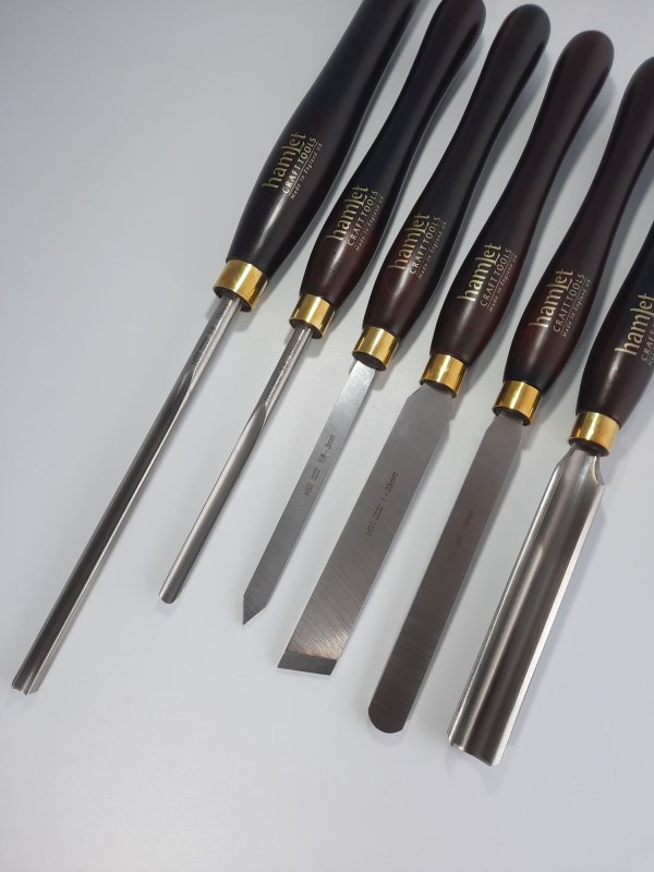 Hamlet Woodturning Boxed Set - 6 piece - Classic Hand Tools Limited